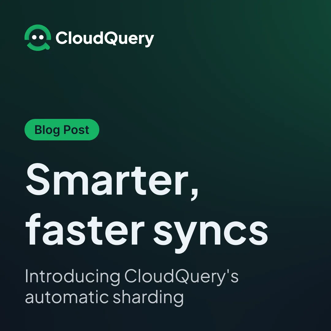 Smarter, faster syncs with CloudQuery's automatic sharding | CloudQuery Blog